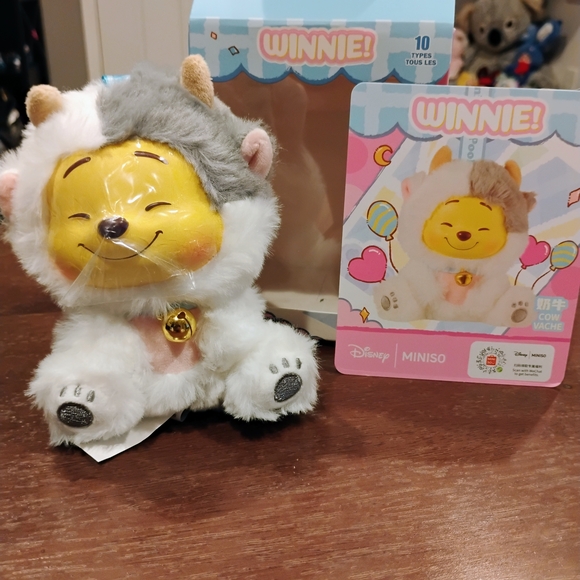 Disney | Toys | Miniso Winnie The Pooh Confimerd Cow | Poshmark